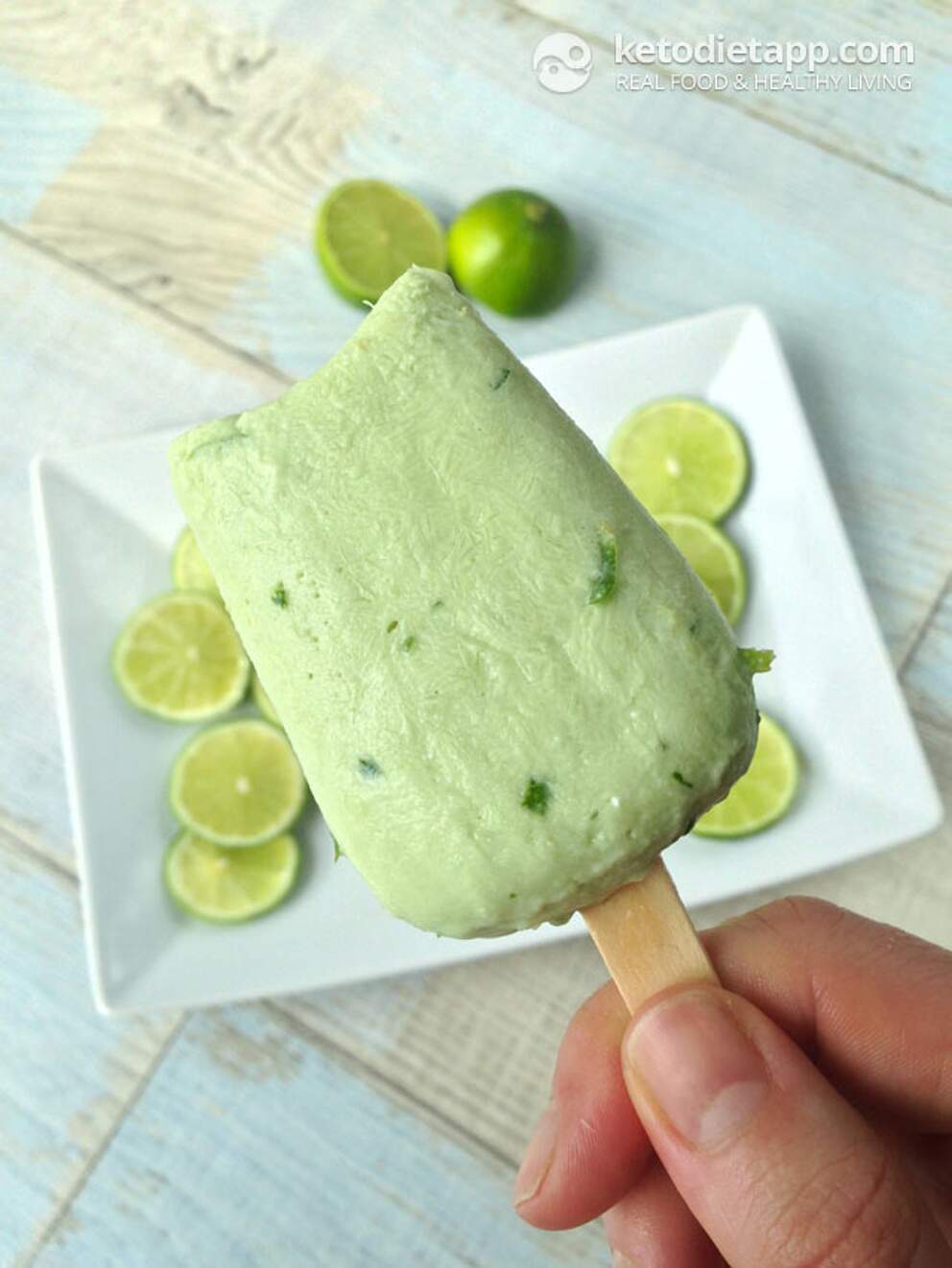 Low-Carb Key Lime Popsicles | KetoDiet Blog