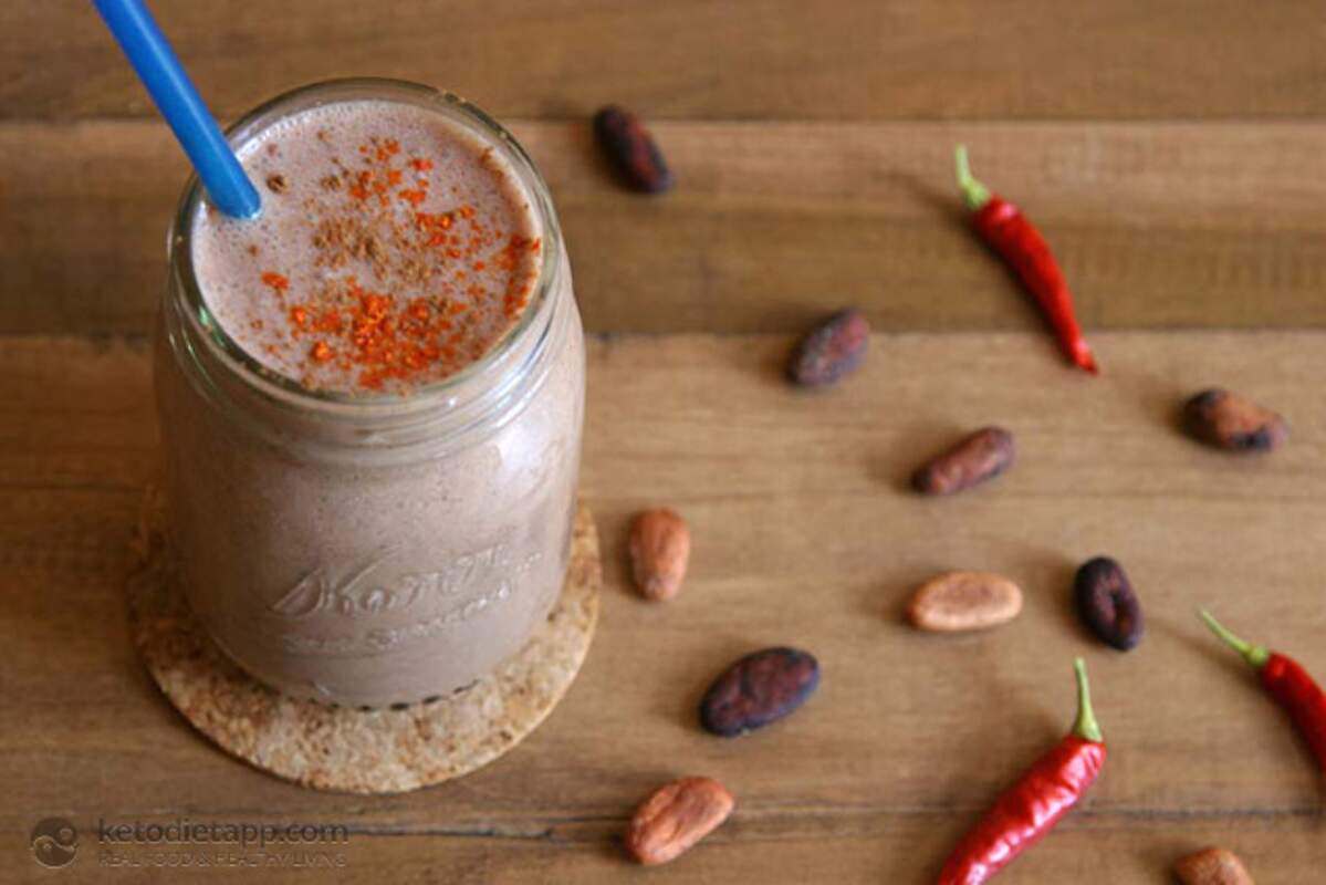 Keto Mexican Chocolate Shake | KetoDiet Blog