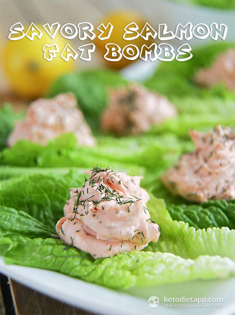 Savory Salmon Fat Bombs | KetoDiet Blog