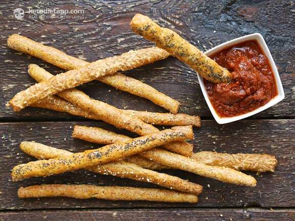 Ultimate Keto Breadsticks | KetoDiet Blog