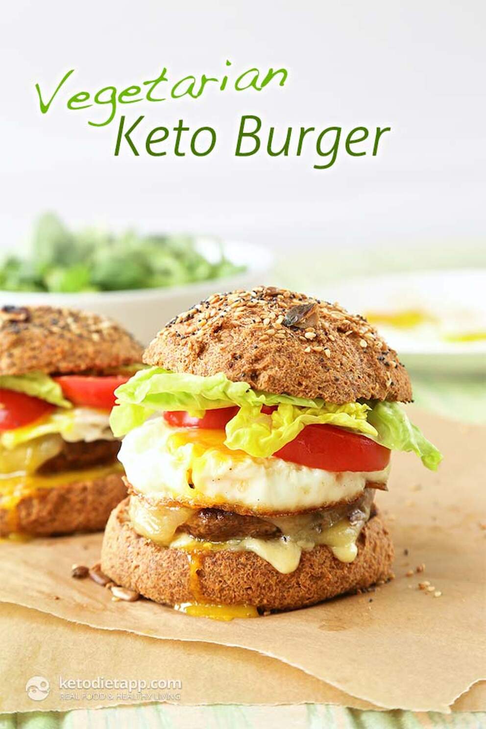 Vegetarian Keto Burgers | KetoDiet Blog