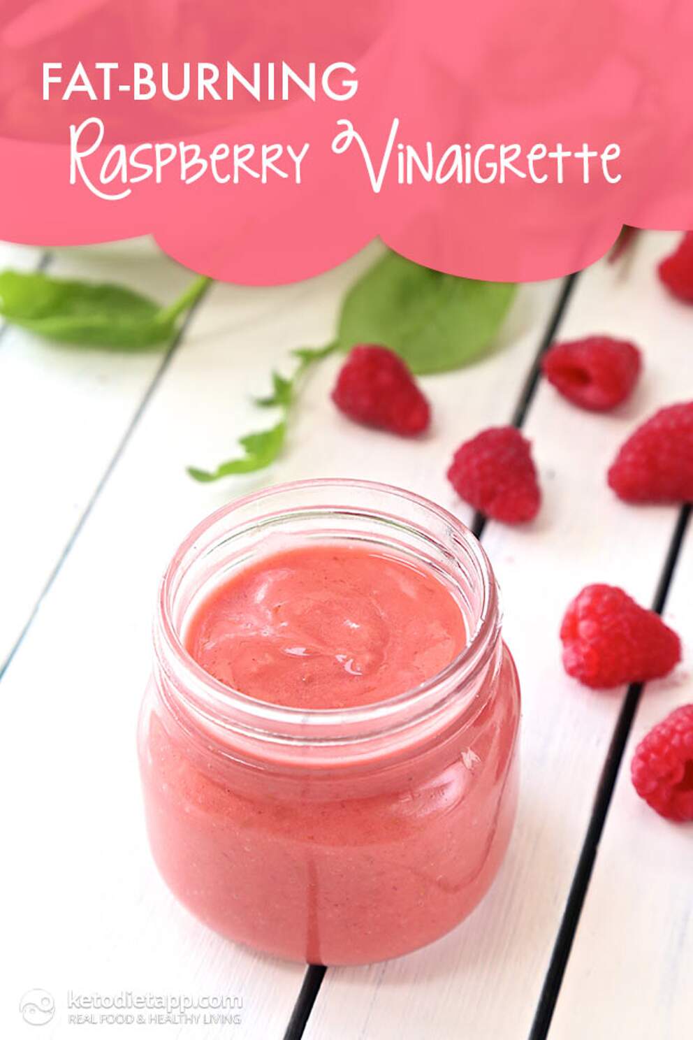 Fat-Burning Raspberry Vinaigrette | KetoDiet Blog