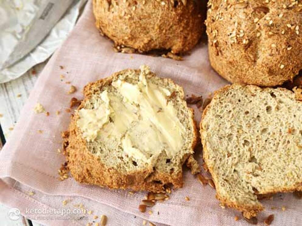 Nut-Free Keto Buns | KetoDiet Blog
