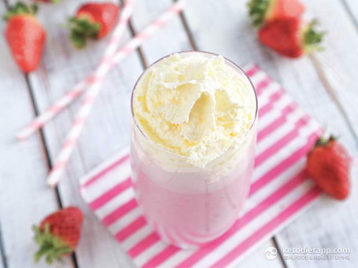 Frozen Keto Berry Shake | KetoDiet Blog