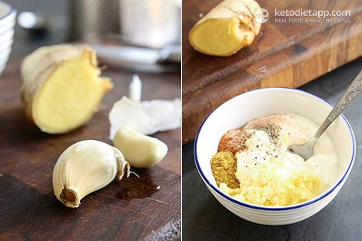 Keto Curried Chicken Sushi Hand Rolls | KetoDiet Blog