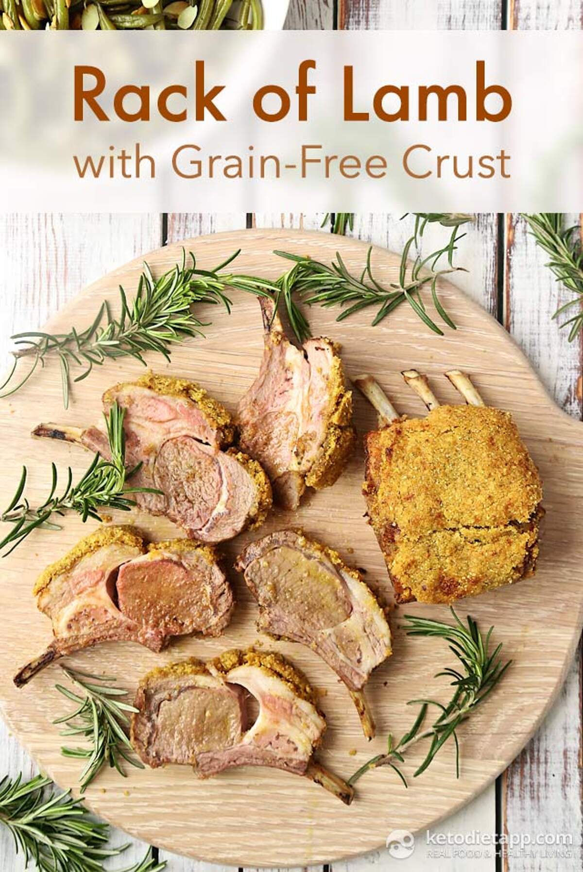 Rack of Lamb with Grain-Free Herb & Mustard Crust | KetoDiet Blog