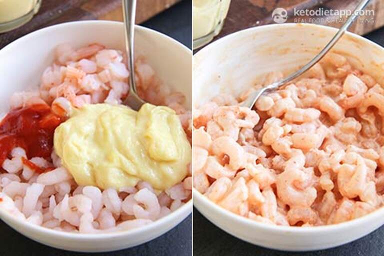 Low-Carb Spicy Prawn Hand Rolls | KetoDiet Blog