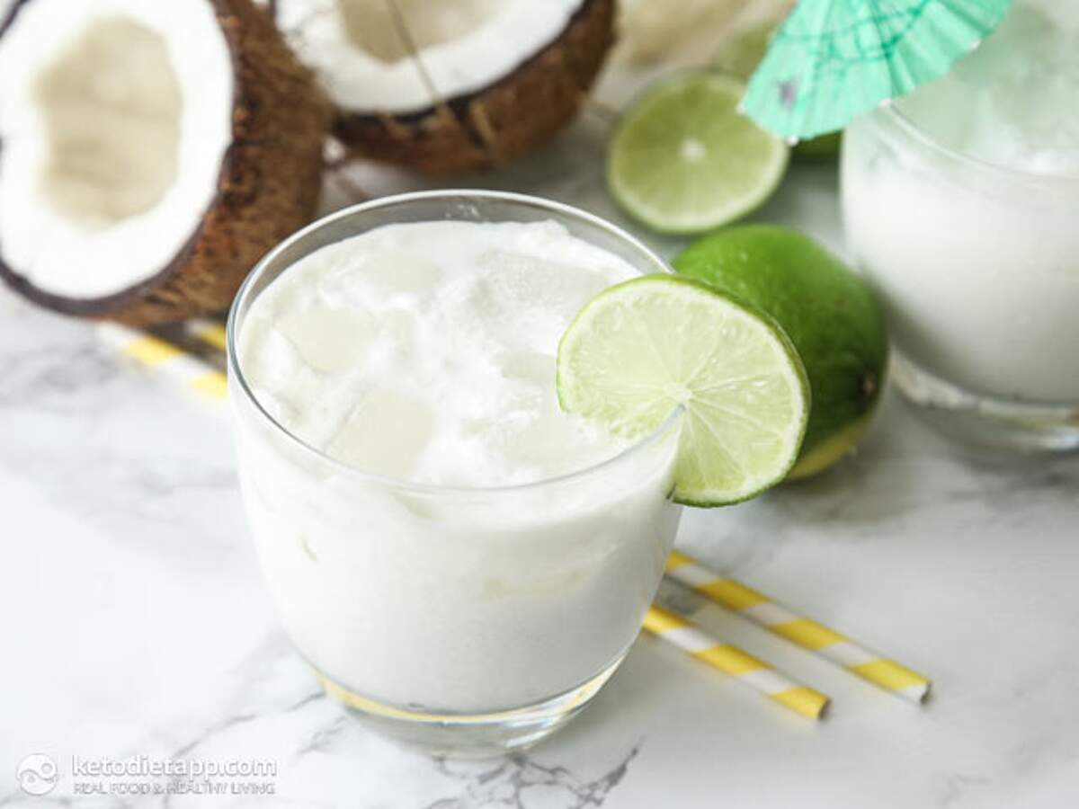 Low-Carb Lime Batida Cocktail | KetoDiet Blog