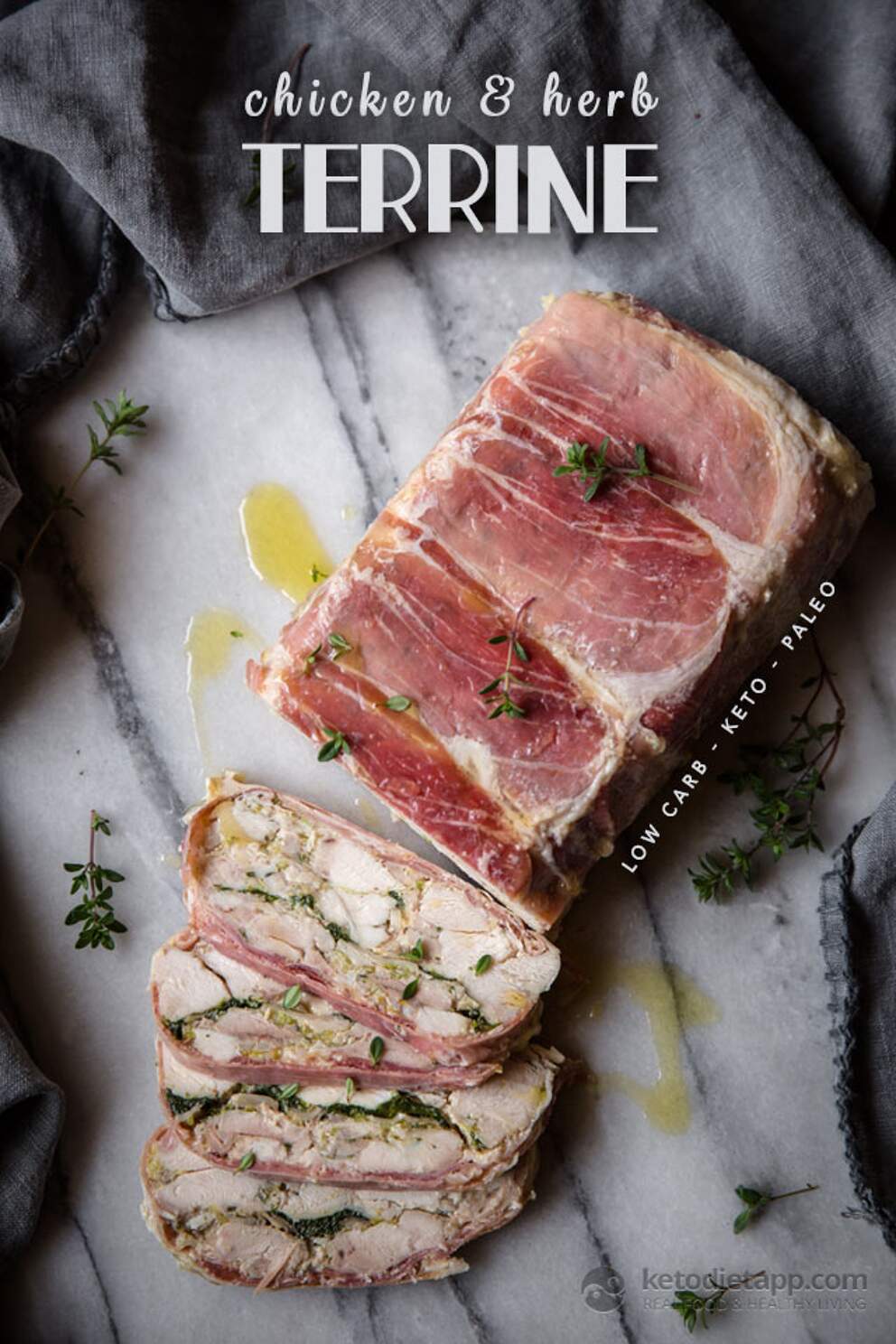 Low-Carb Chicken & Herb Terrine | KetoDiet Blog