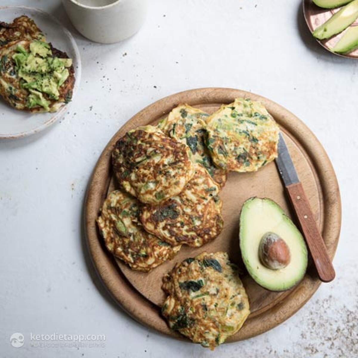 Keto Green Goddess Fritters | KetoDiet Blog