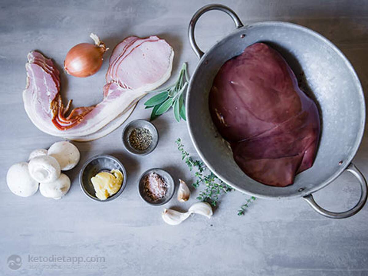 Pan Seared Liver with Smoked Bacon | KetoDiet Blog
