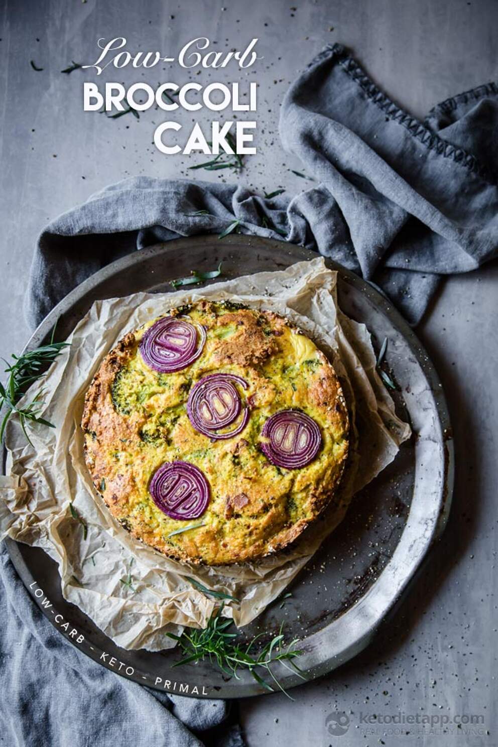 Low-Carb Broccoli Cake | KetoDiet Blog