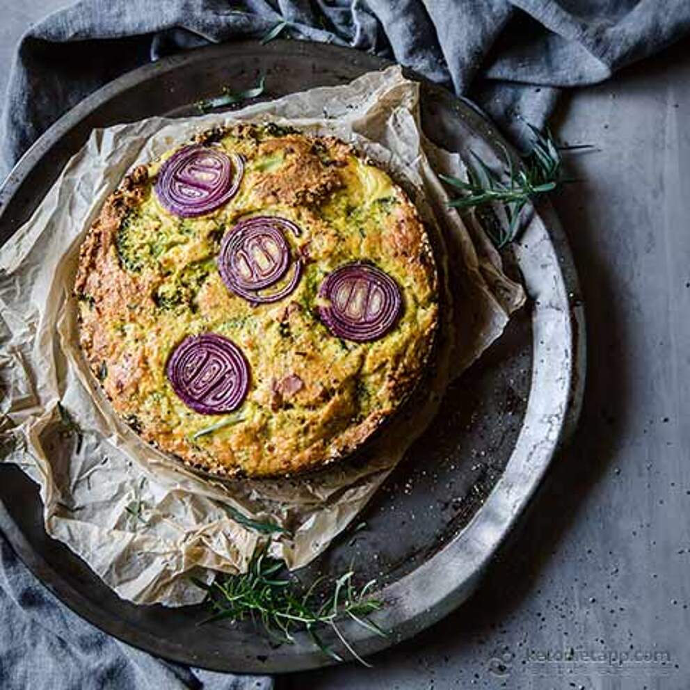 Low-Carb Broccoli Cake | KetoDiet Blog