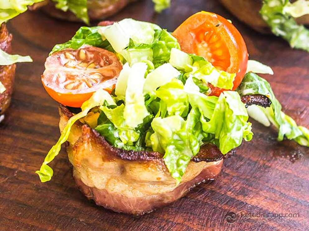 Quick & Easy Keto BLT Cups | KetoDiet Blog