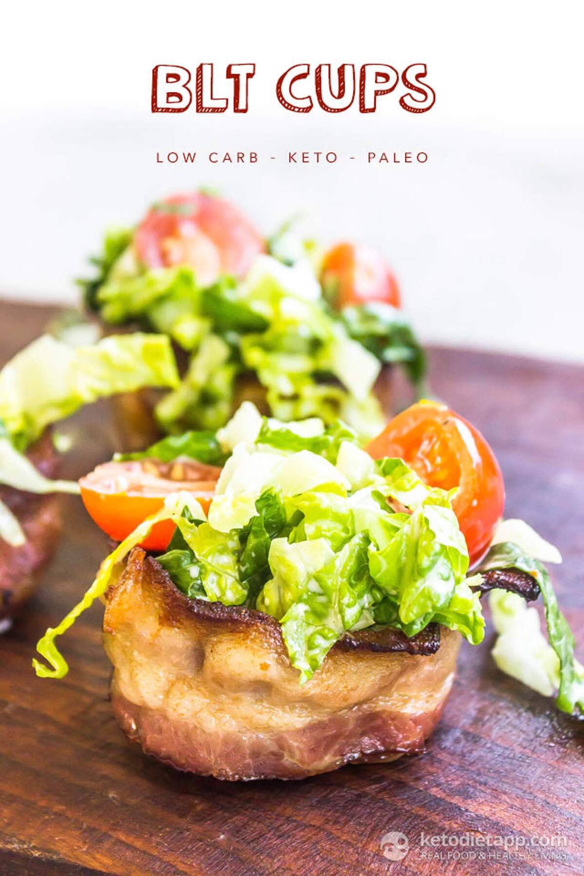 Quick & Easy Keto BLT Cups | KetoDiet Blog