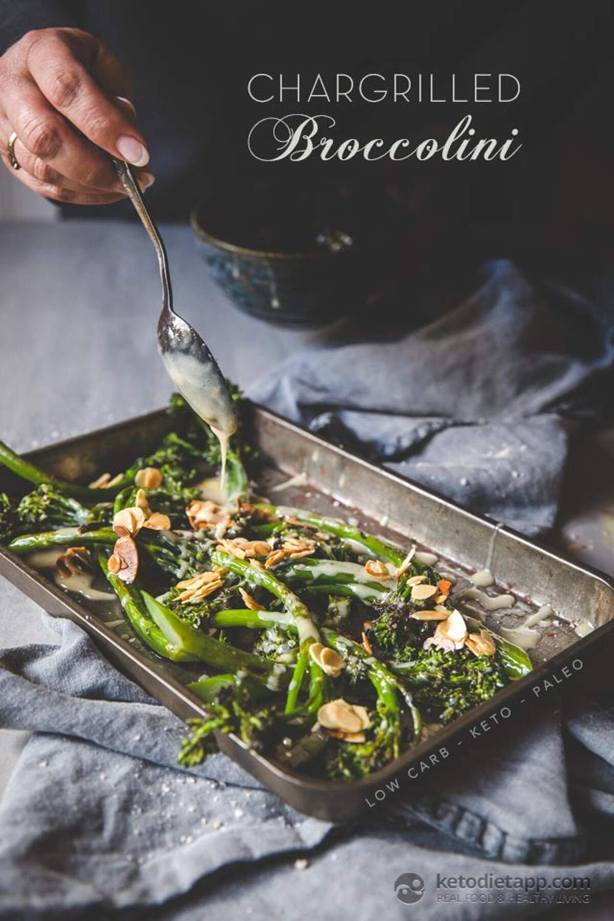 Low-Carb Chargrilled Broccolini | KetoDiet Blog