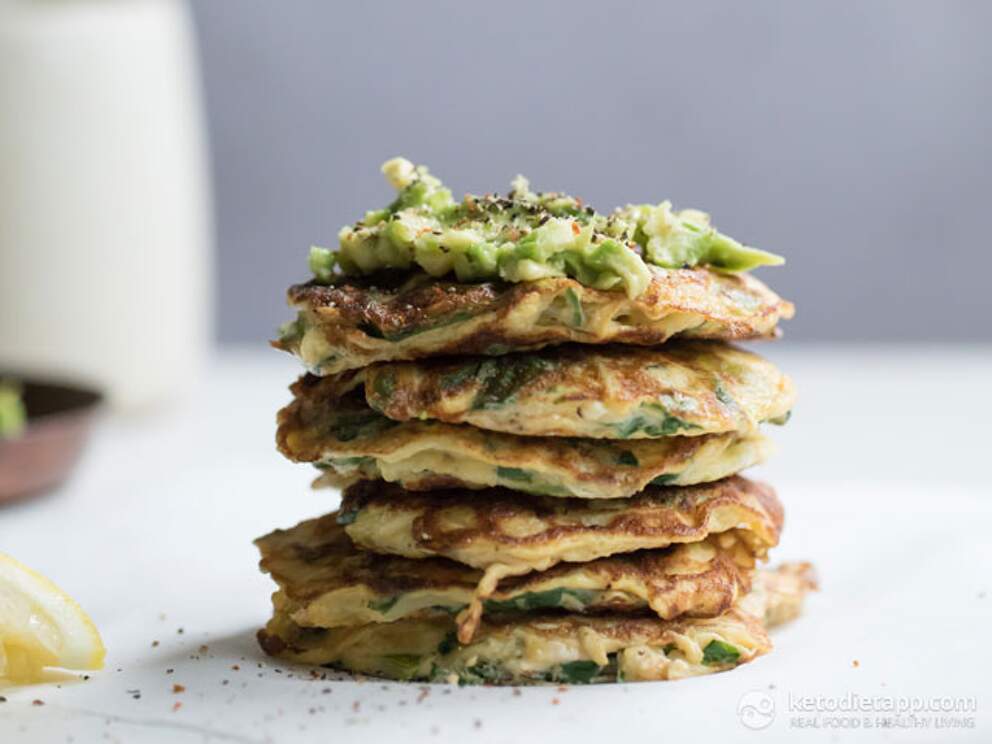 Keto Green Goddess Fritters | KetoDiet Blog