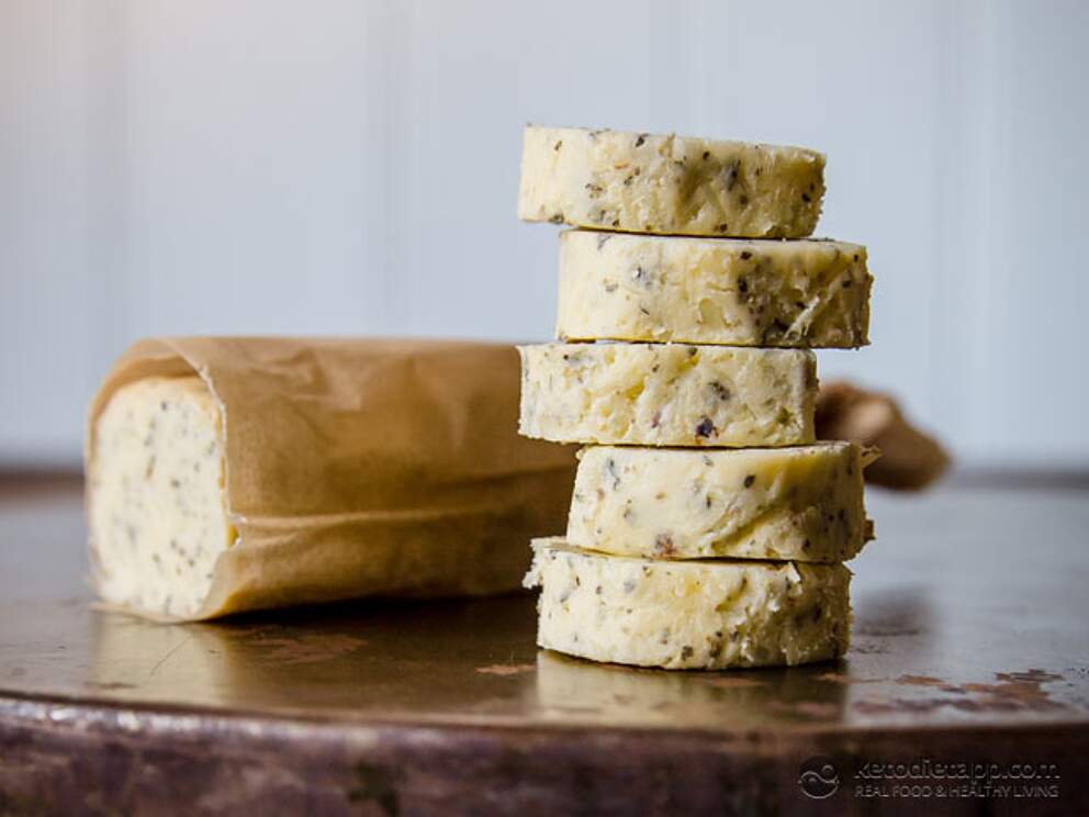 Easy Italian Herb Compound Butter | KetoDiet Blog