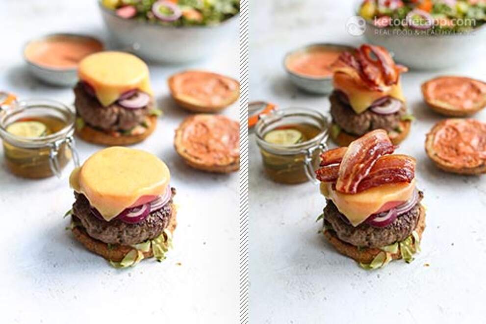 The Best Keto Cheeseburger | KetoDiet Blog