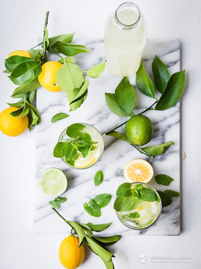 Low-Carb Lemon & Lime Cooler | KetoDiet Blog