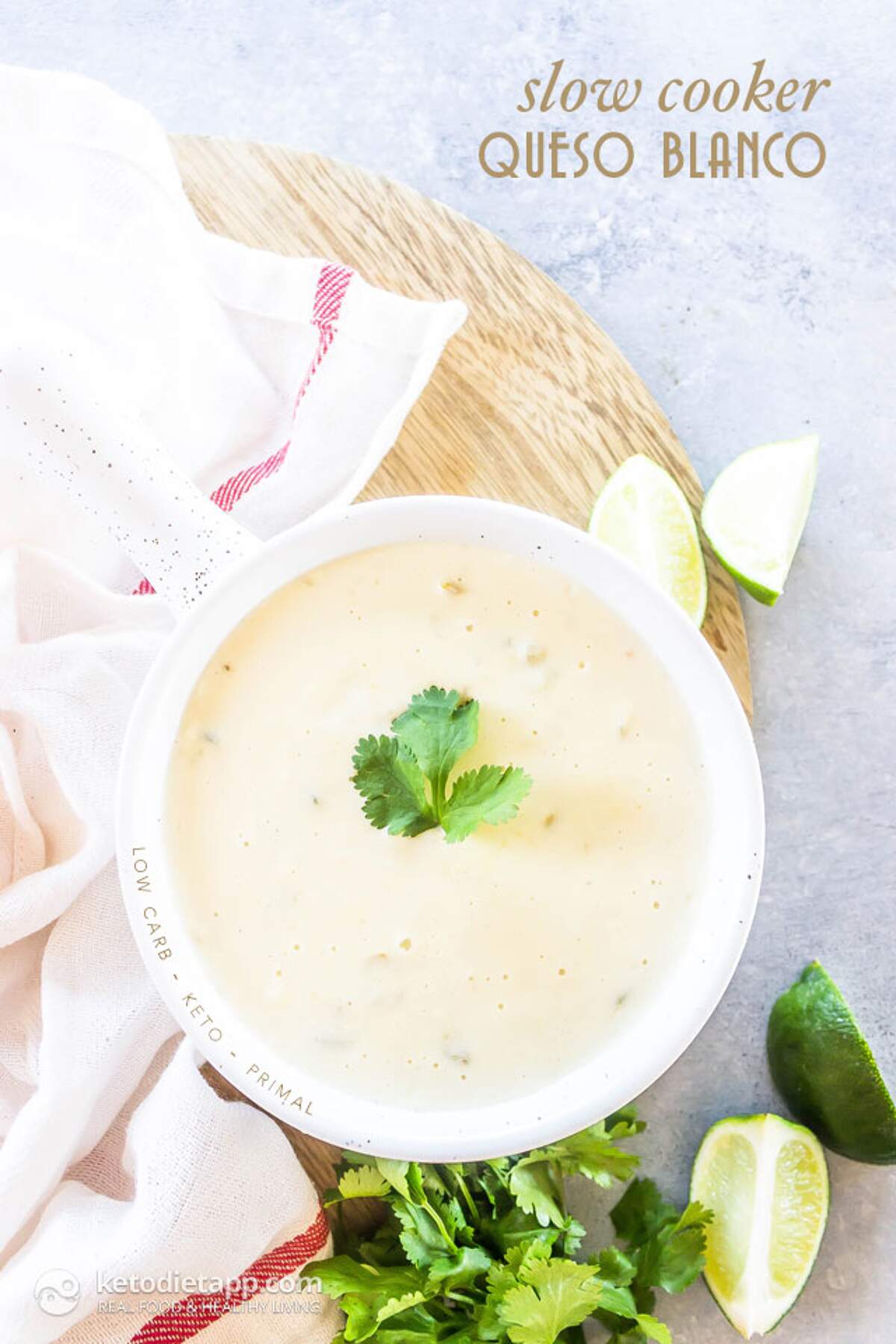Low-Carb Slow Cooker Queso Blanco | KetoDiet Blog