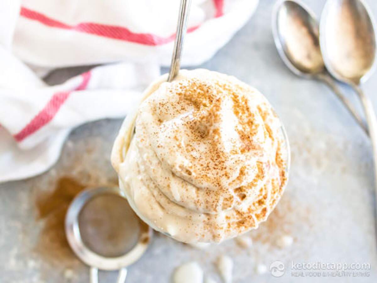 Easy Low-Carb Cinnamon Roll Mousse | KetoDiet Blog