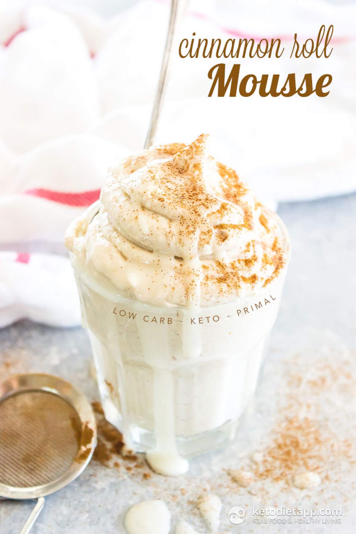 Easy Low-Carb Cinnamon Roll Mousse | KetoDiet Blog