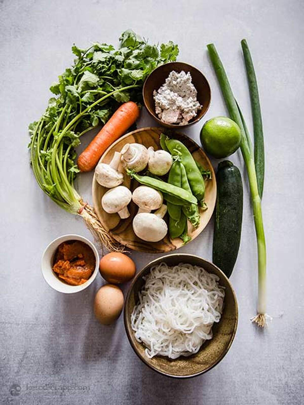 Low-Carb Vegetable Laksa with Shirataki Noodles | KetoDiet Blog