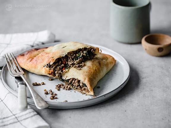 Spicy Beef Keto Hot Pockets | KetoDiet Blog