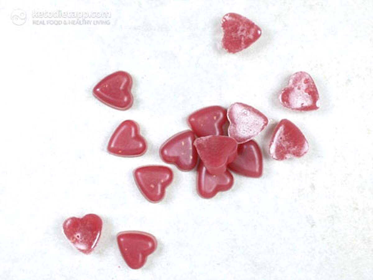 Sugar-Free Raspberry Chocolate Jellies | KetoDiet Blog