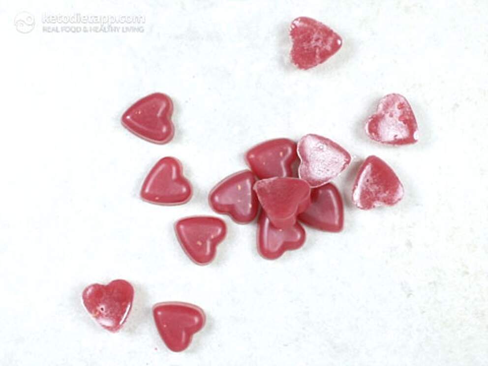 Sugar-Free Raspberry Chocolate Jellies | KetoDiet Blog