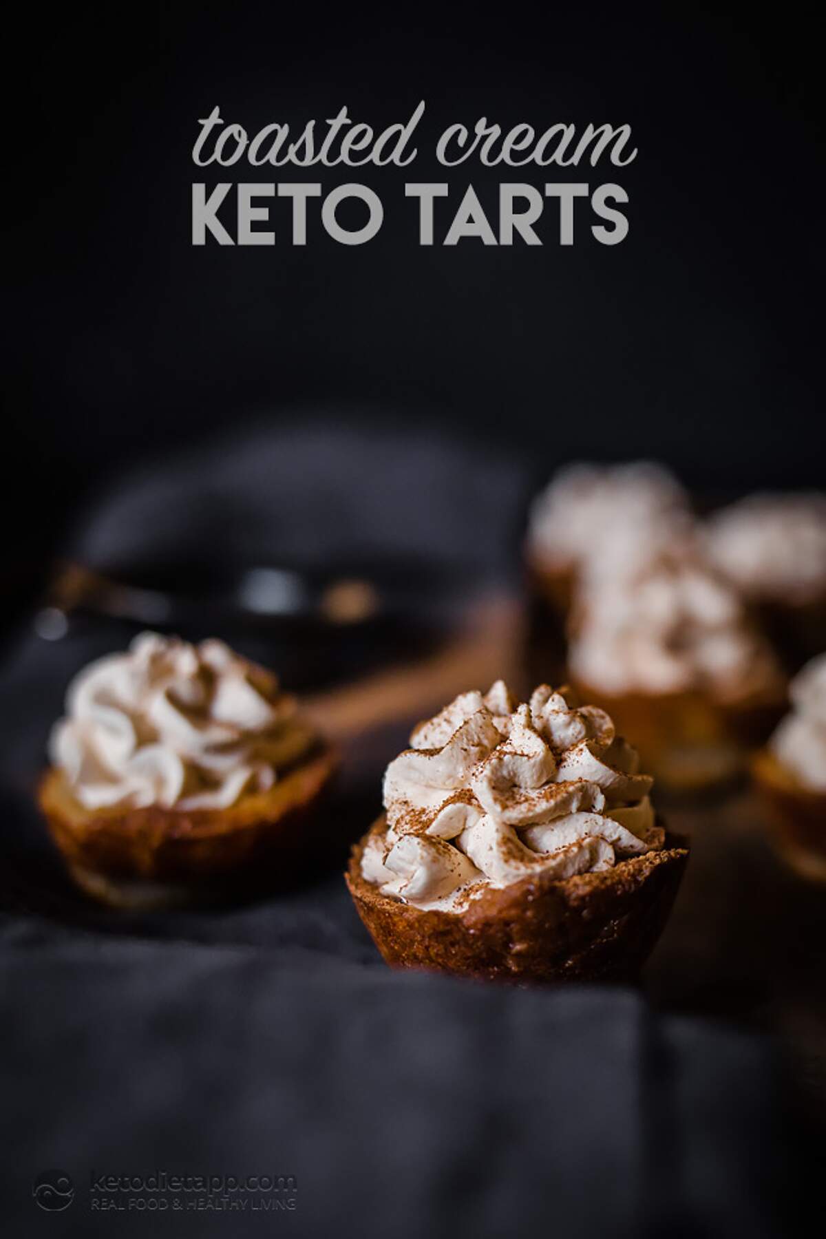 Toasted Cream Keto Tarts | KetoDiet Blog