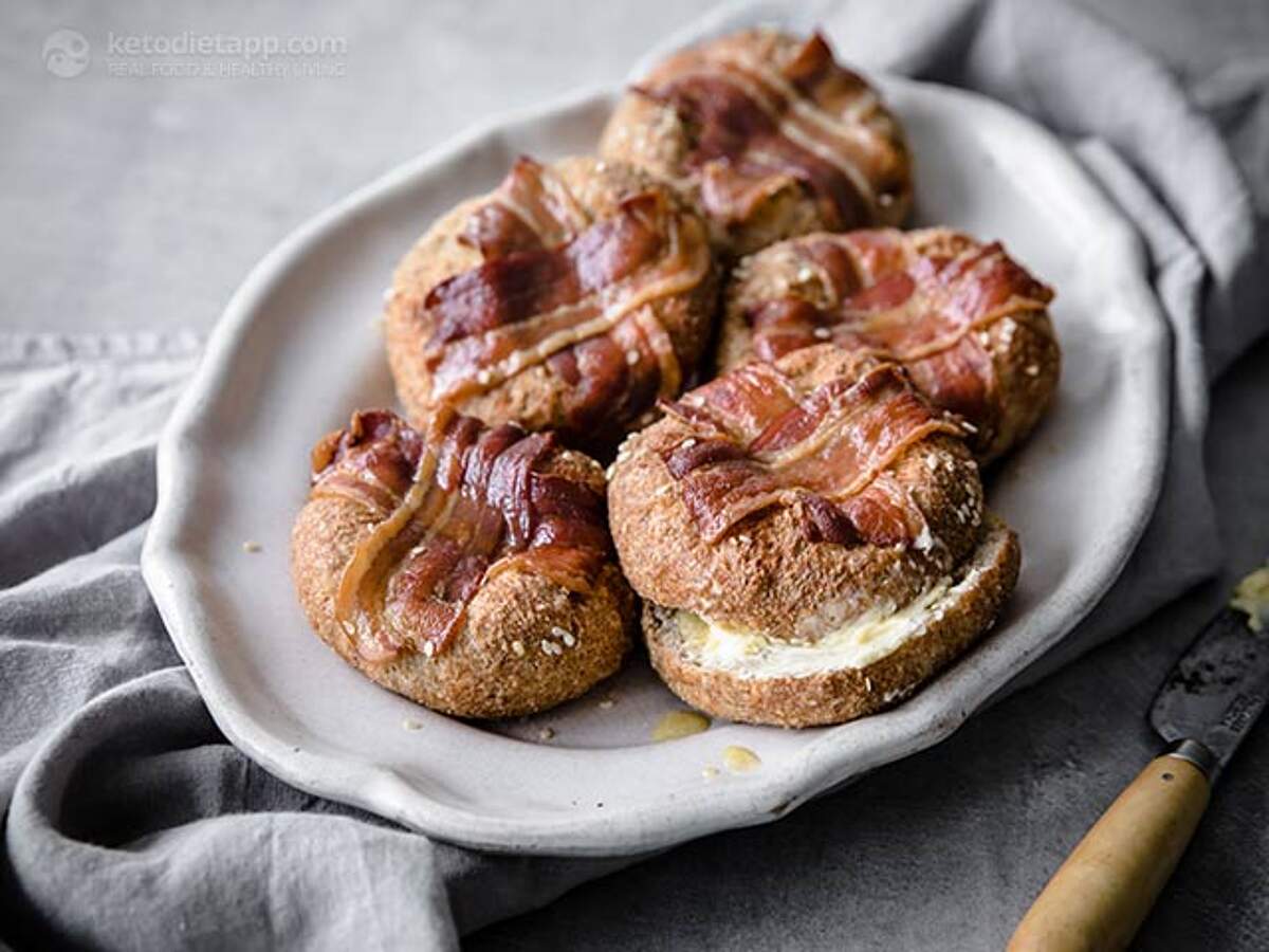 Ultimate Bacon Keto Buns | KetoDiet Blog