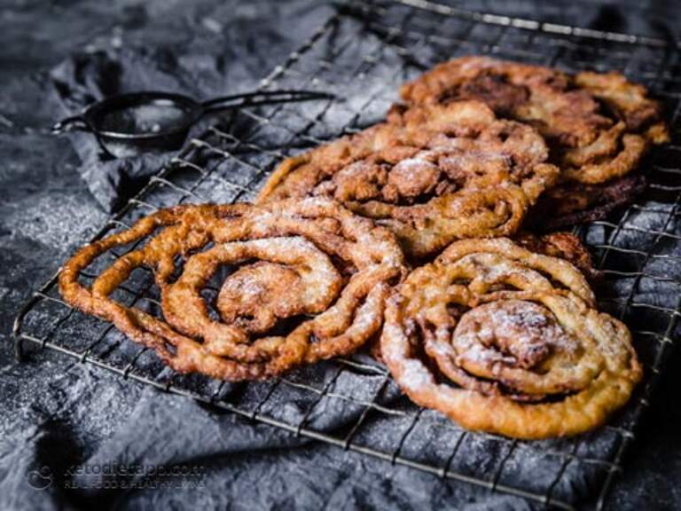 Low-Carb Funnel Cakes | KetoDiet Blog