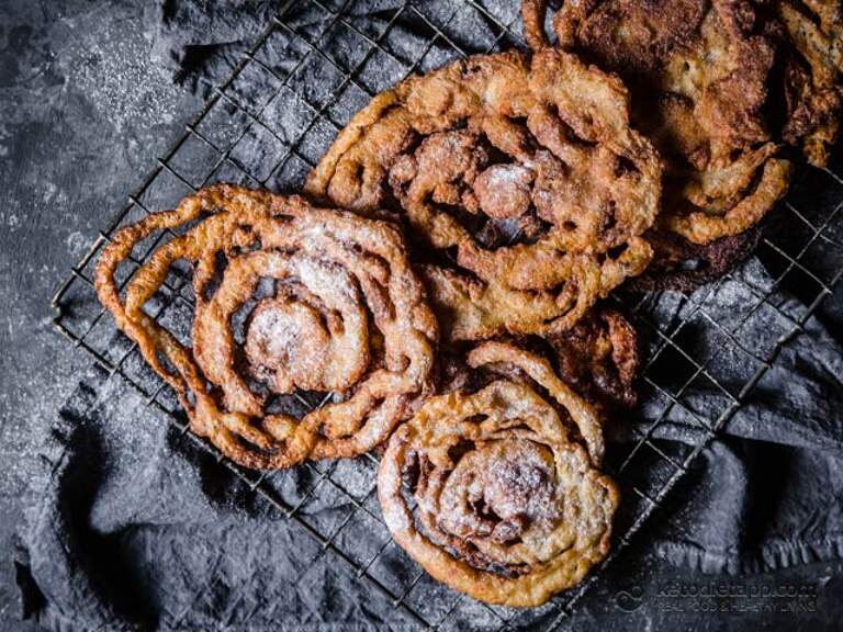 Low-Carb Funnel Cakes | KetoDiet Blog