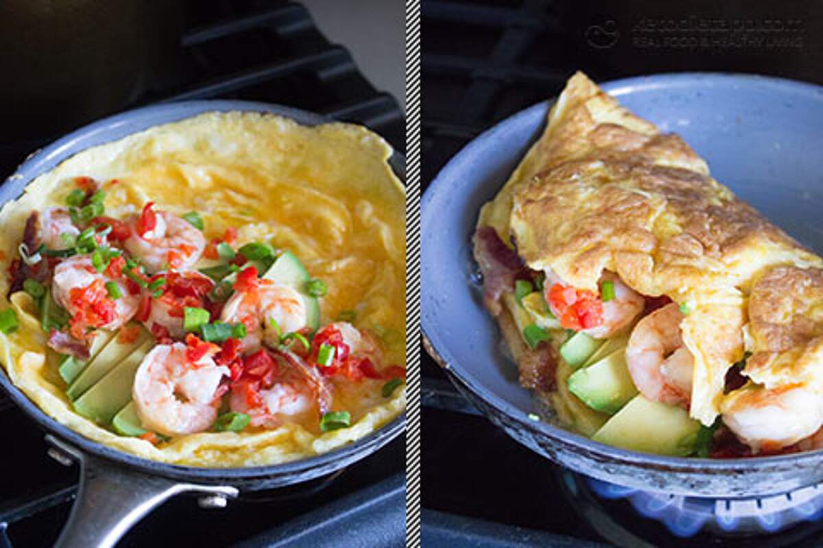 High Protein California Omelet | KetoDiet Blog