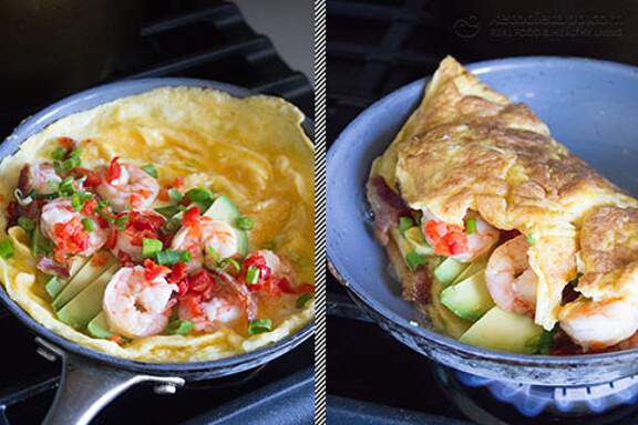 High Protein California Omelet | KetoDiet Blog