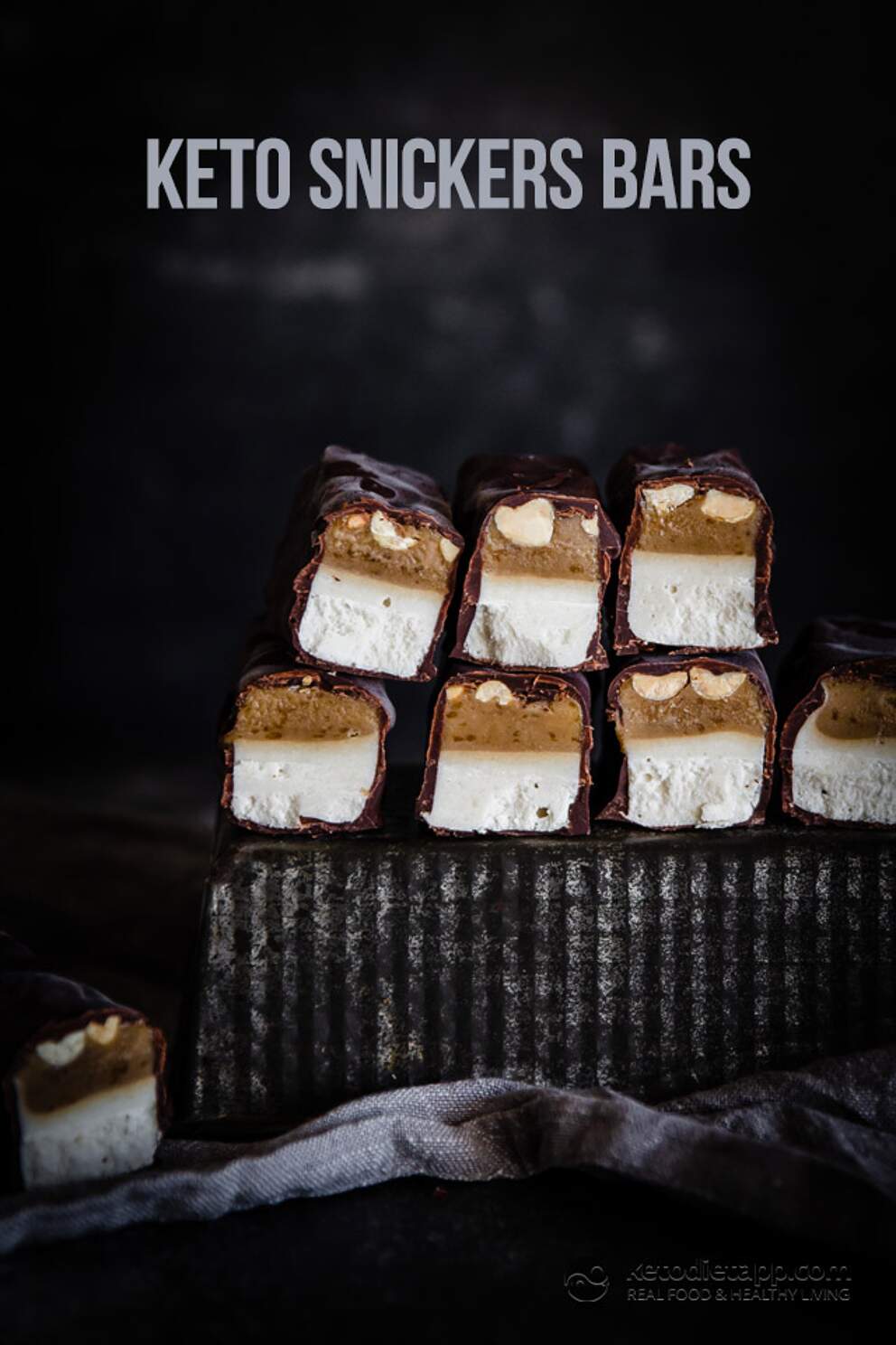 Keto Snickers Bars | KetoDiet Blog