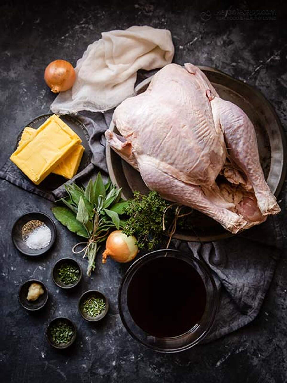Butter Blanketed Roast Turkey | KetoDiet Blog