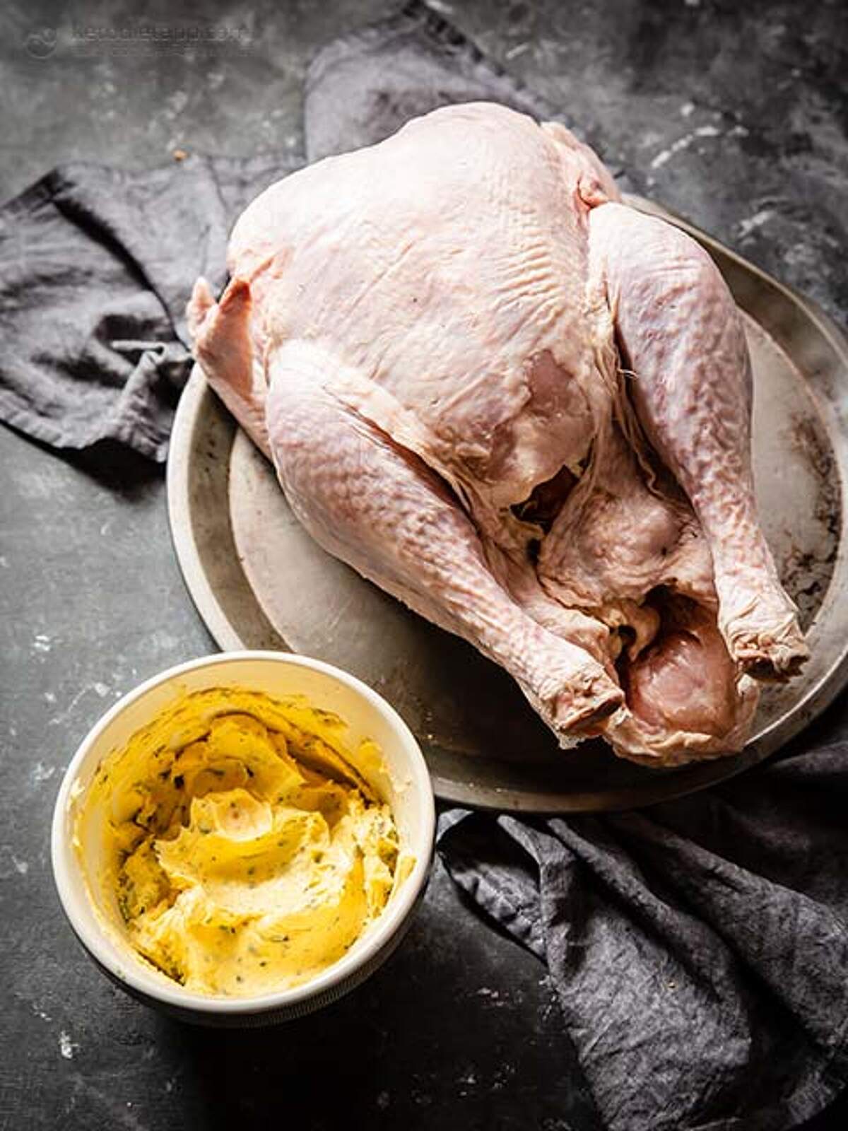 Butter Blanketed Roast Turkey | KetoDiet Blog