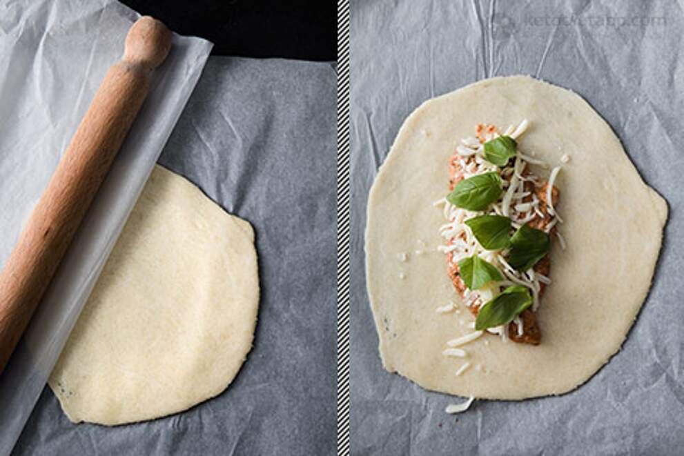 Low-Carb Italian Melt Bread Pockets | KetoDiet Blog