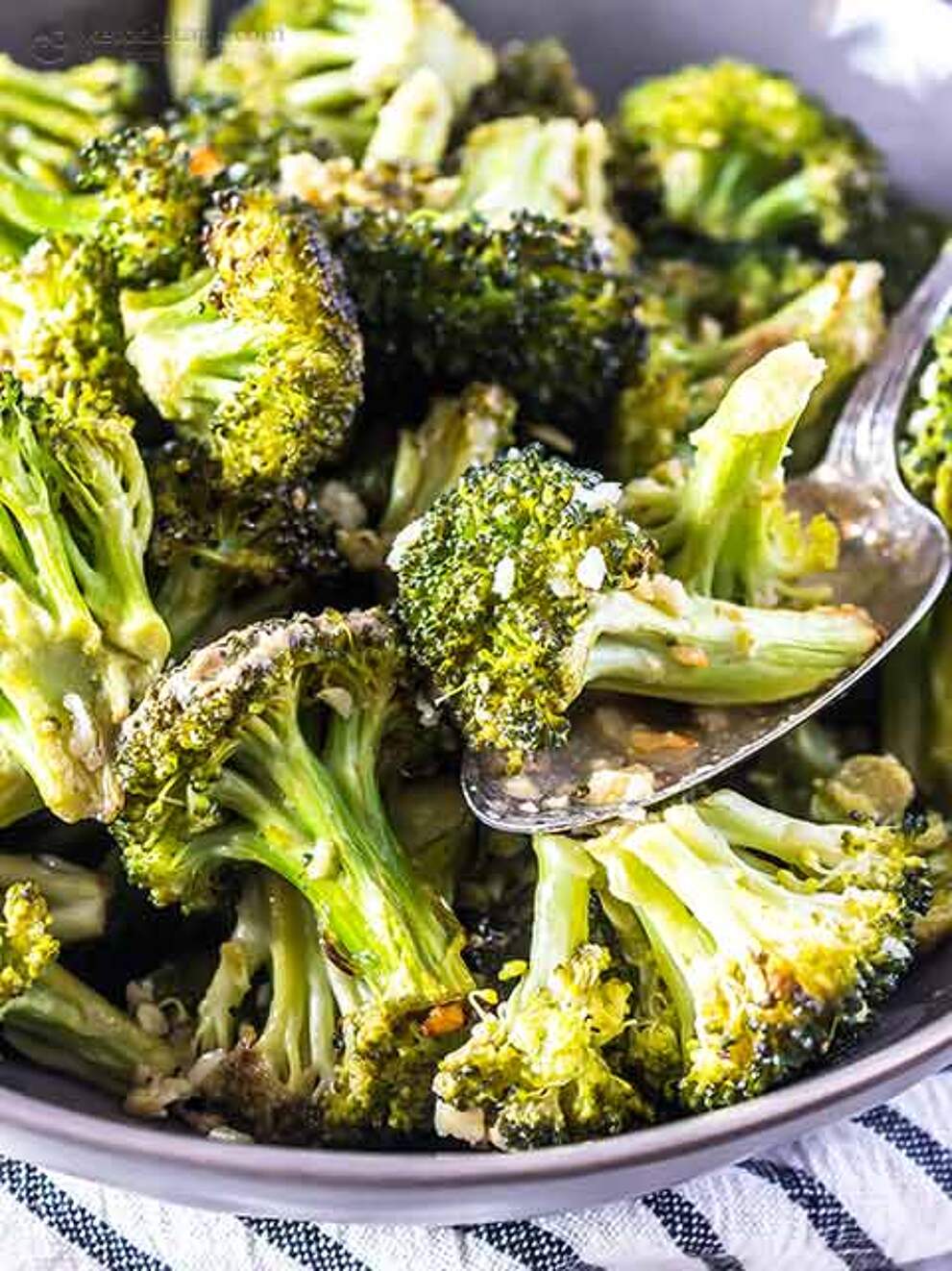 Low-Carb Roasted Marinated Broccoli | KetoDiet Blog