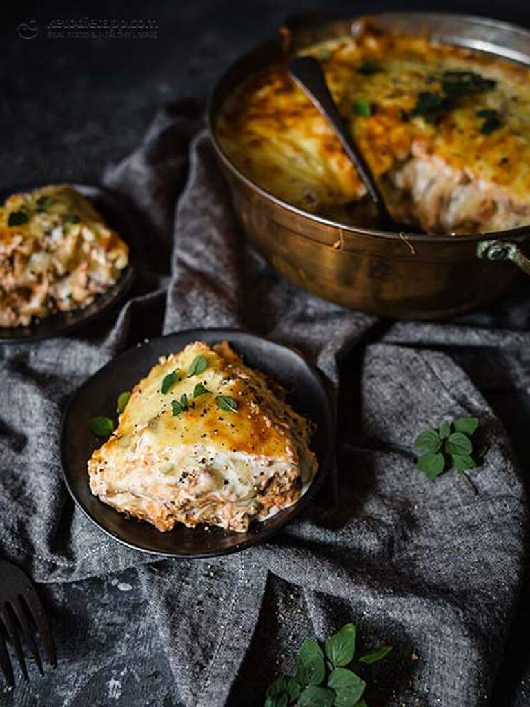 Cheesy Keto Crepe Lasagne | KetoDiet Blog