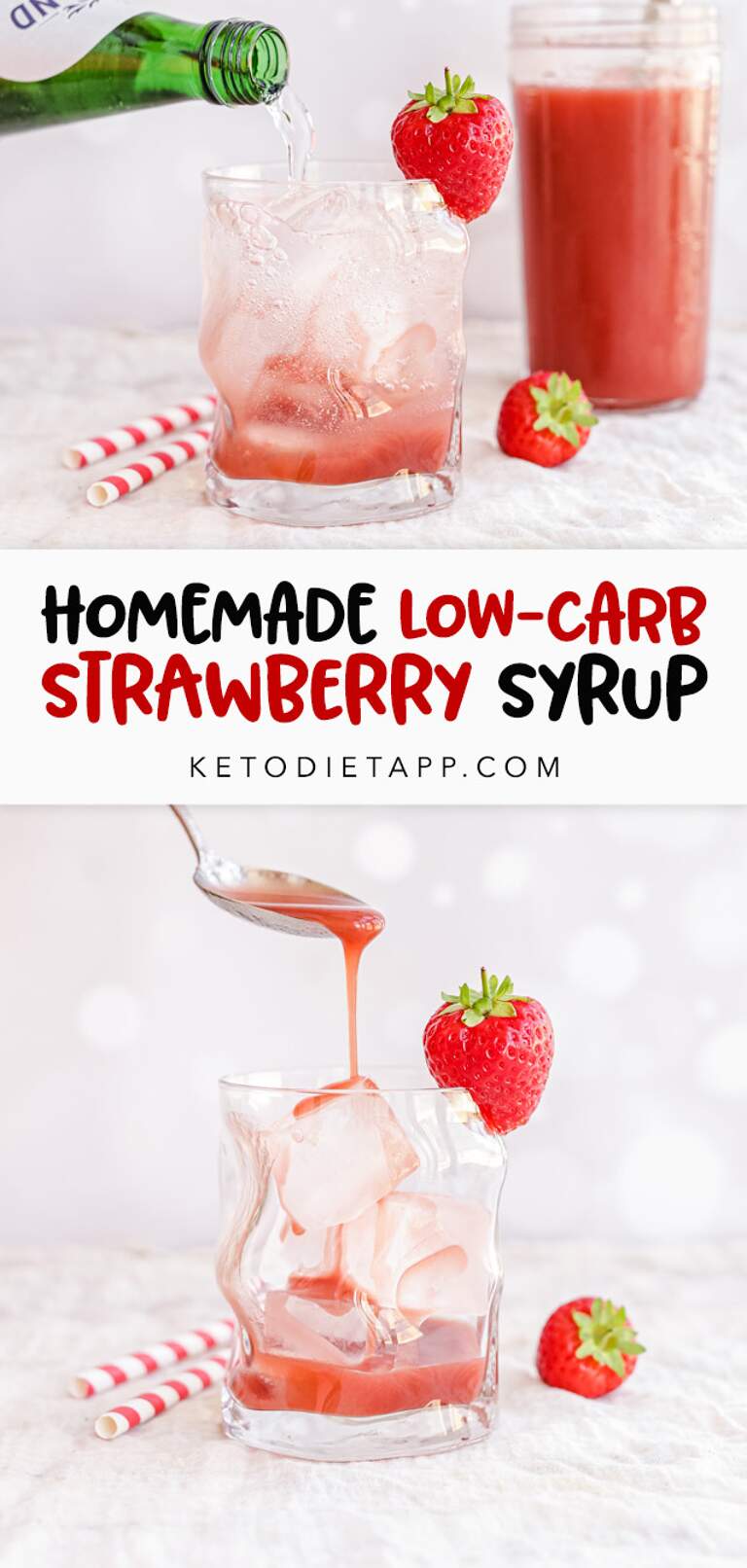 Homemade Sugar-Free Strawberry Syrup | KetoDiet Blog