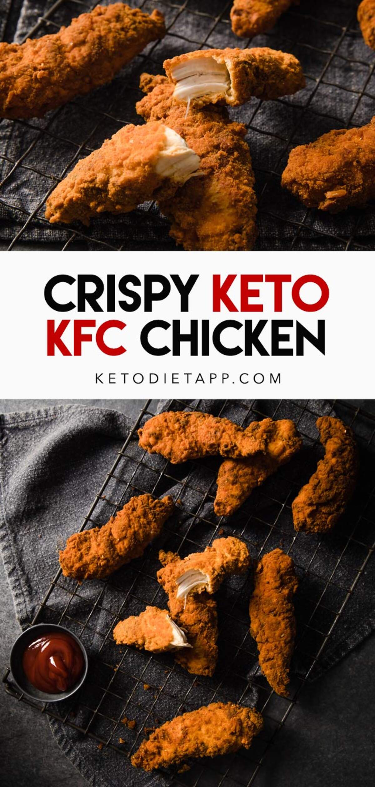 Keto Crispy Fried KFC Chicken | KetoDiet Blog