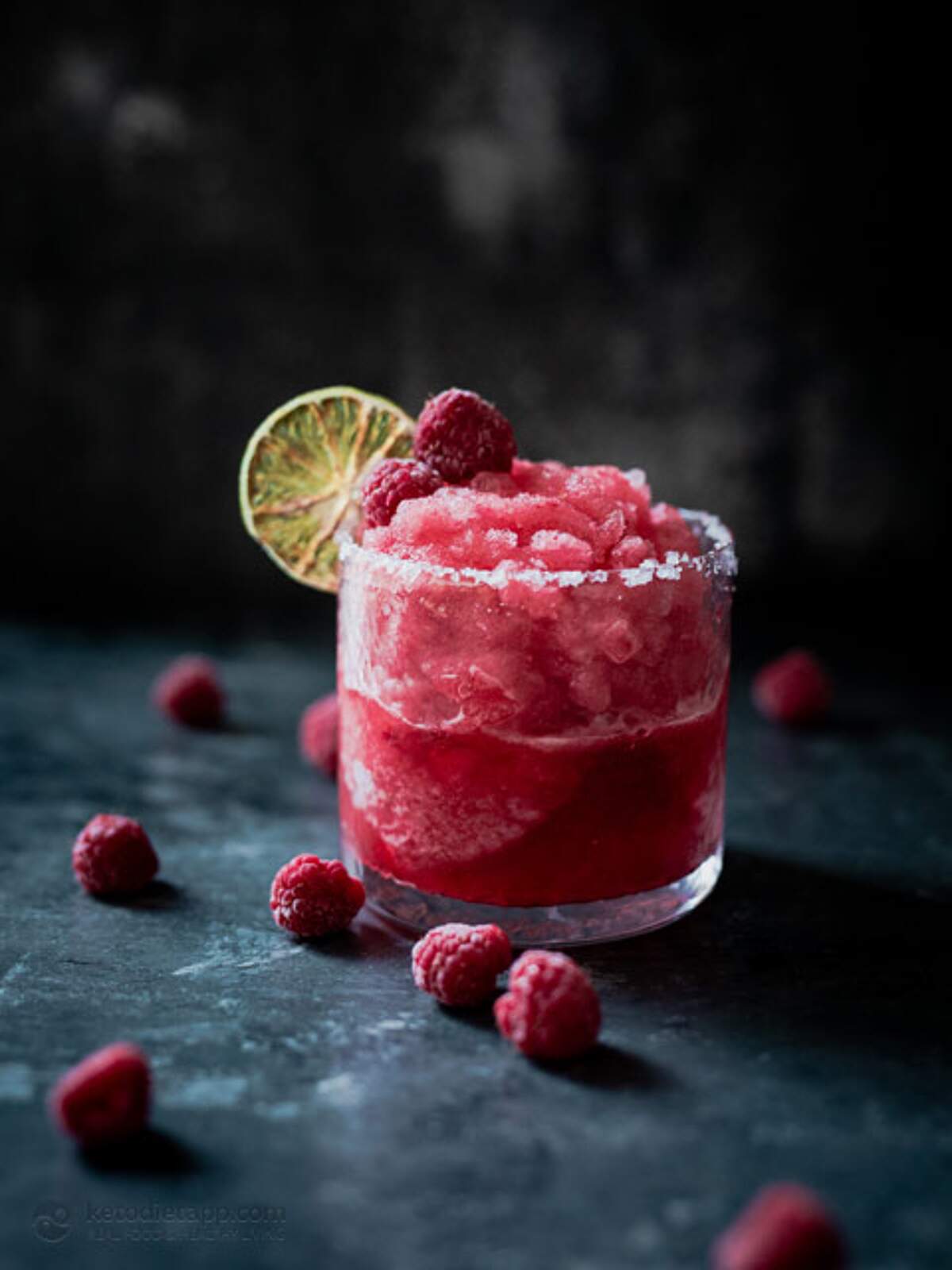 Frozen Low-Carb Raspberry Margarita | KetoDiet Blog