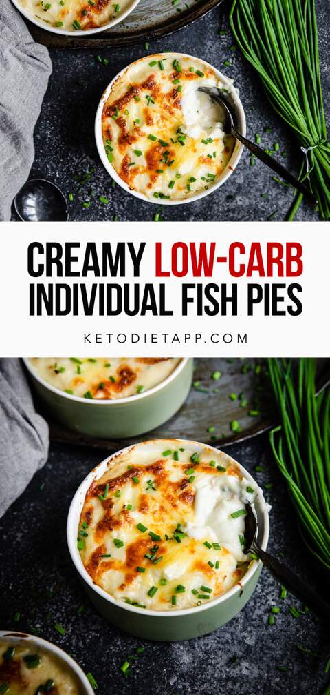 Low-Carb Individual Fish Pies | KetoDiet Blog