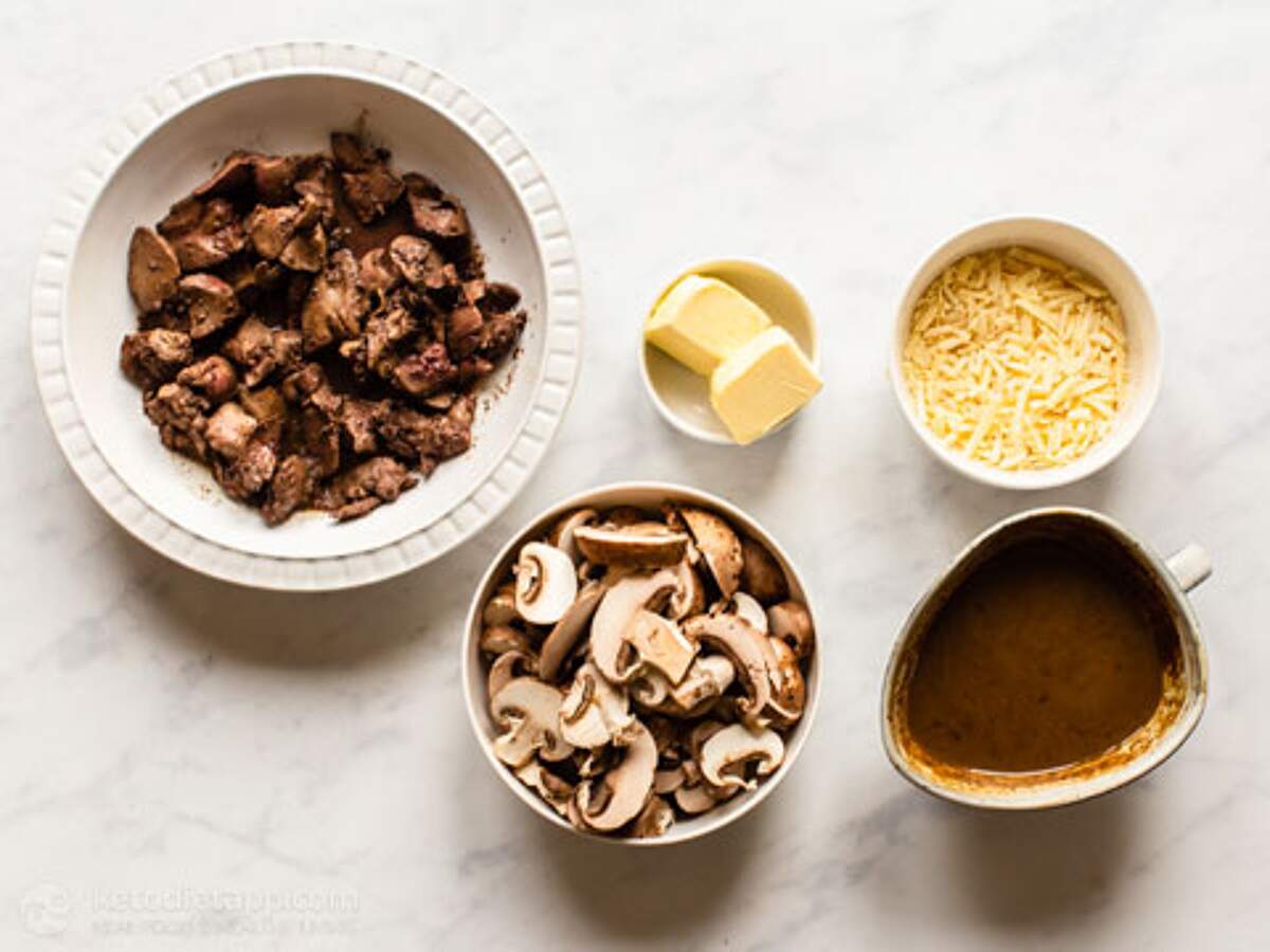 Low-Carb Chicken Liver Shepherd's Pie | KetoDiet Blog
