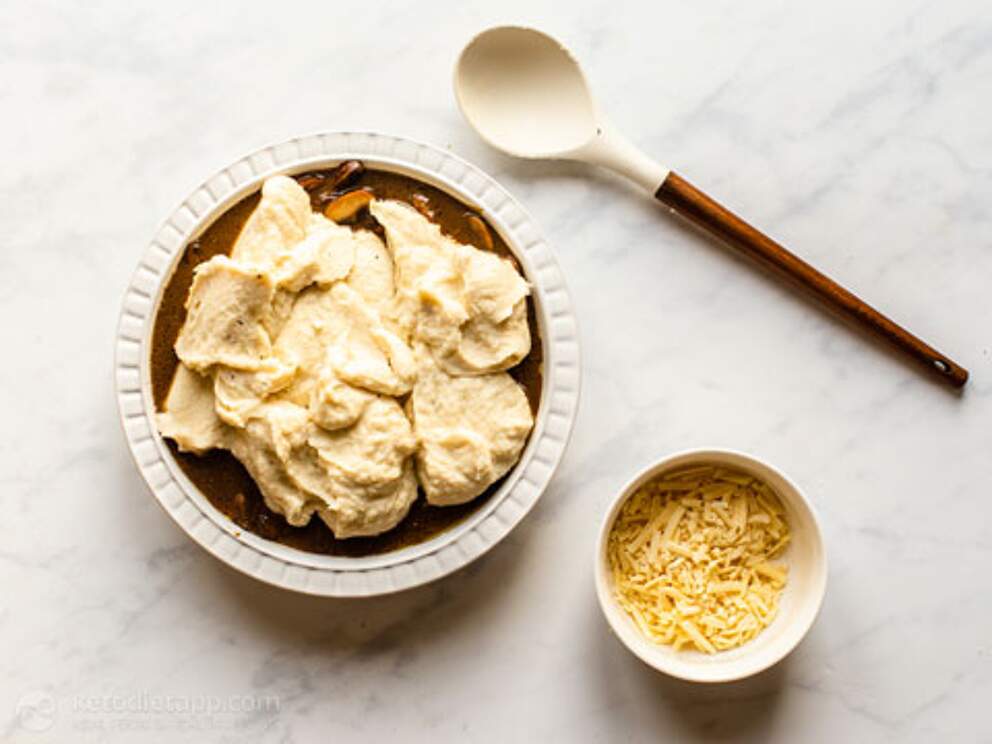 Low-Carb Chicken Liver Shepherd's Pie | KetoDiet Blog