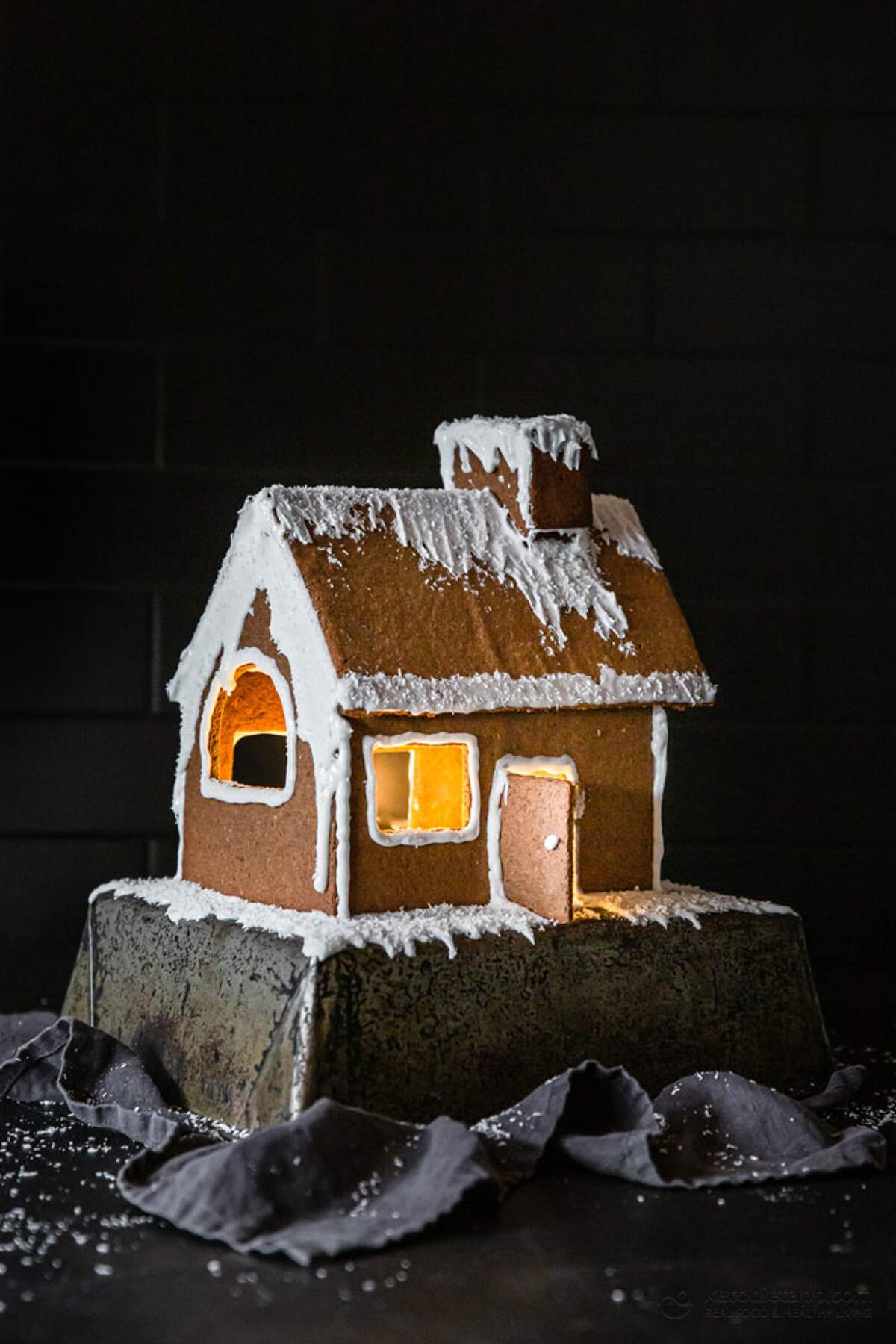 Low-Carb Gingerbread House - Step By Step Guide | KetoDiet Blog